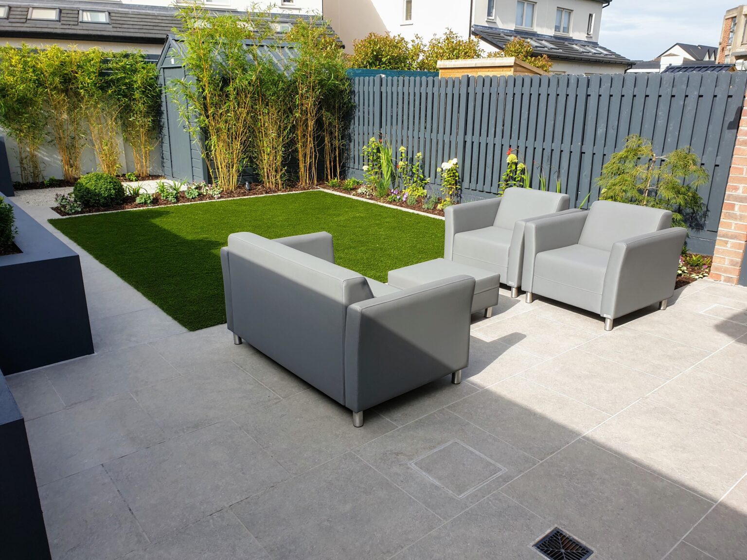 Crisp, Clean &Contemporary Garden Design in South Dublin