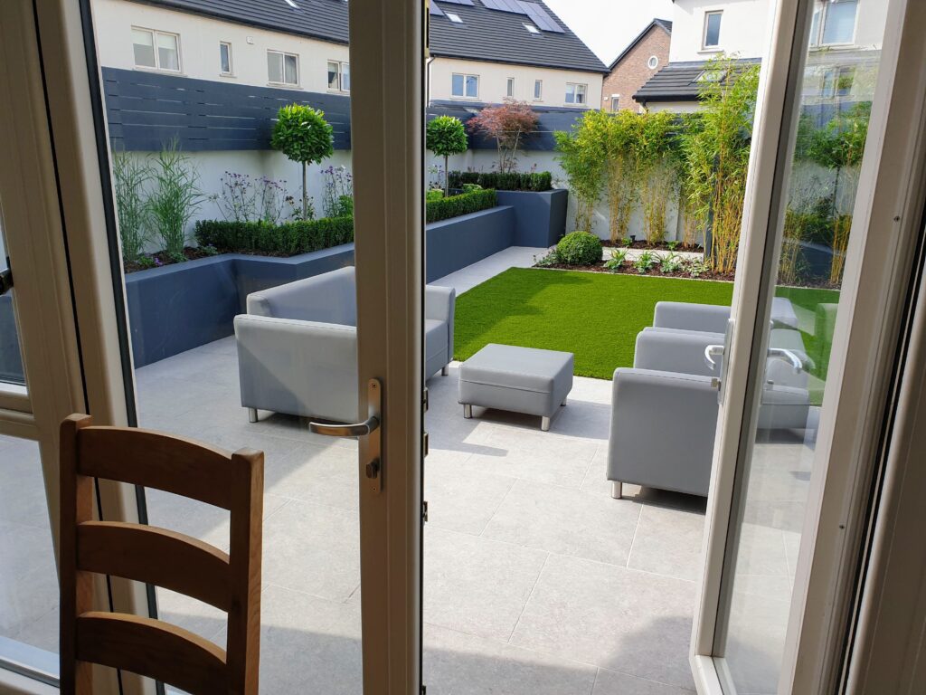 Crisp, Clean &Contemporary Garden Design in South Dublin