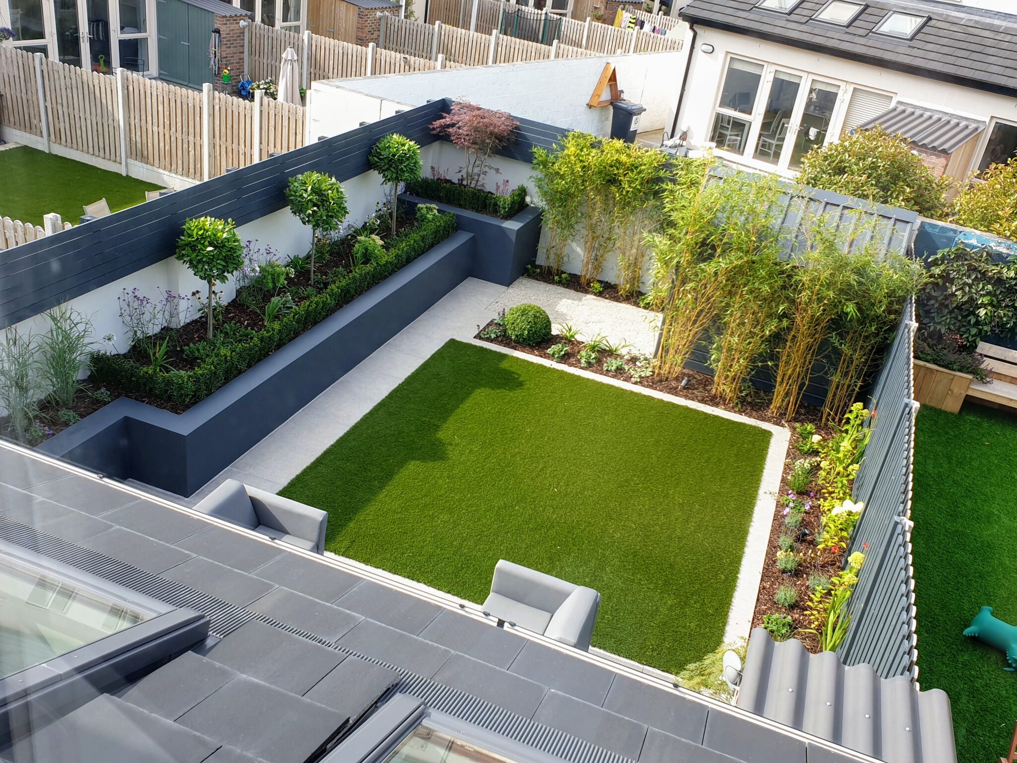 Crisp, Clean &Contemporary Garden Design in South Dublin