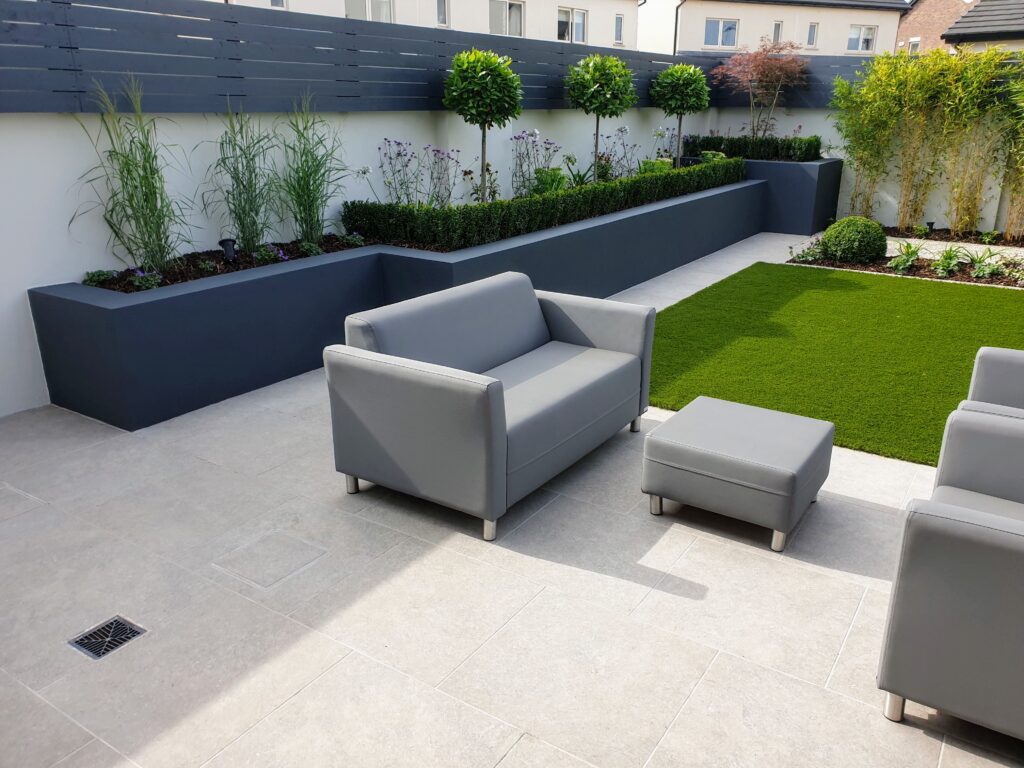 Crisp, Clean &Contemporary Garden Design in South Dublin