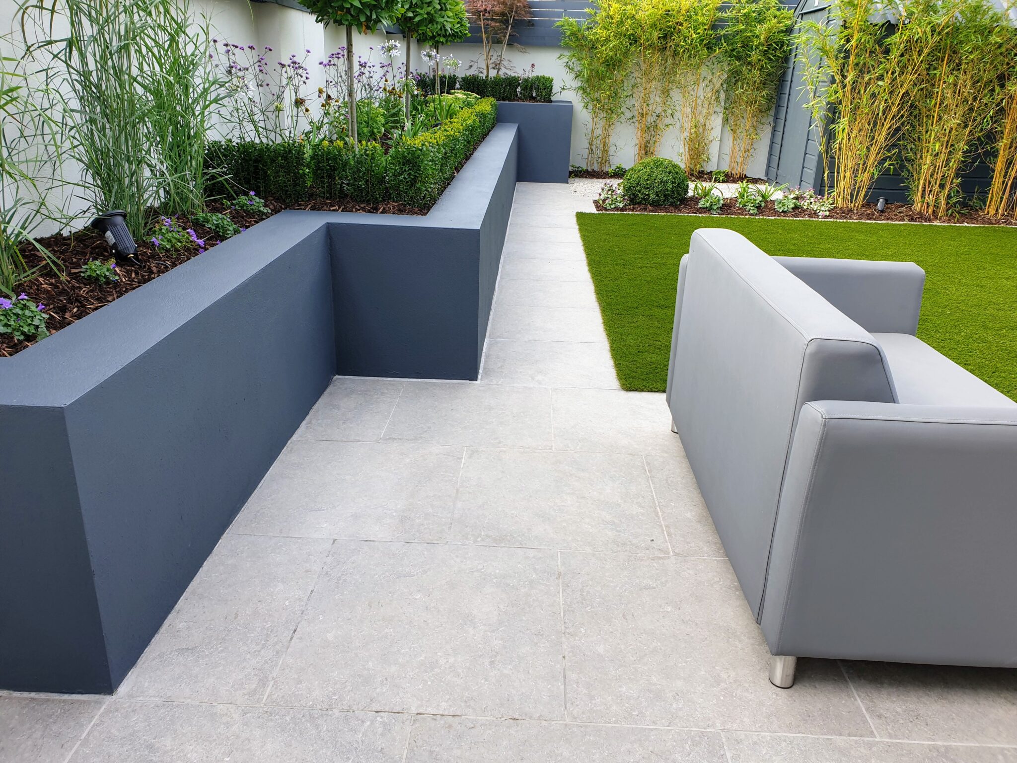 Crisp, Clean &Contemporary Garden Design in South Dublin