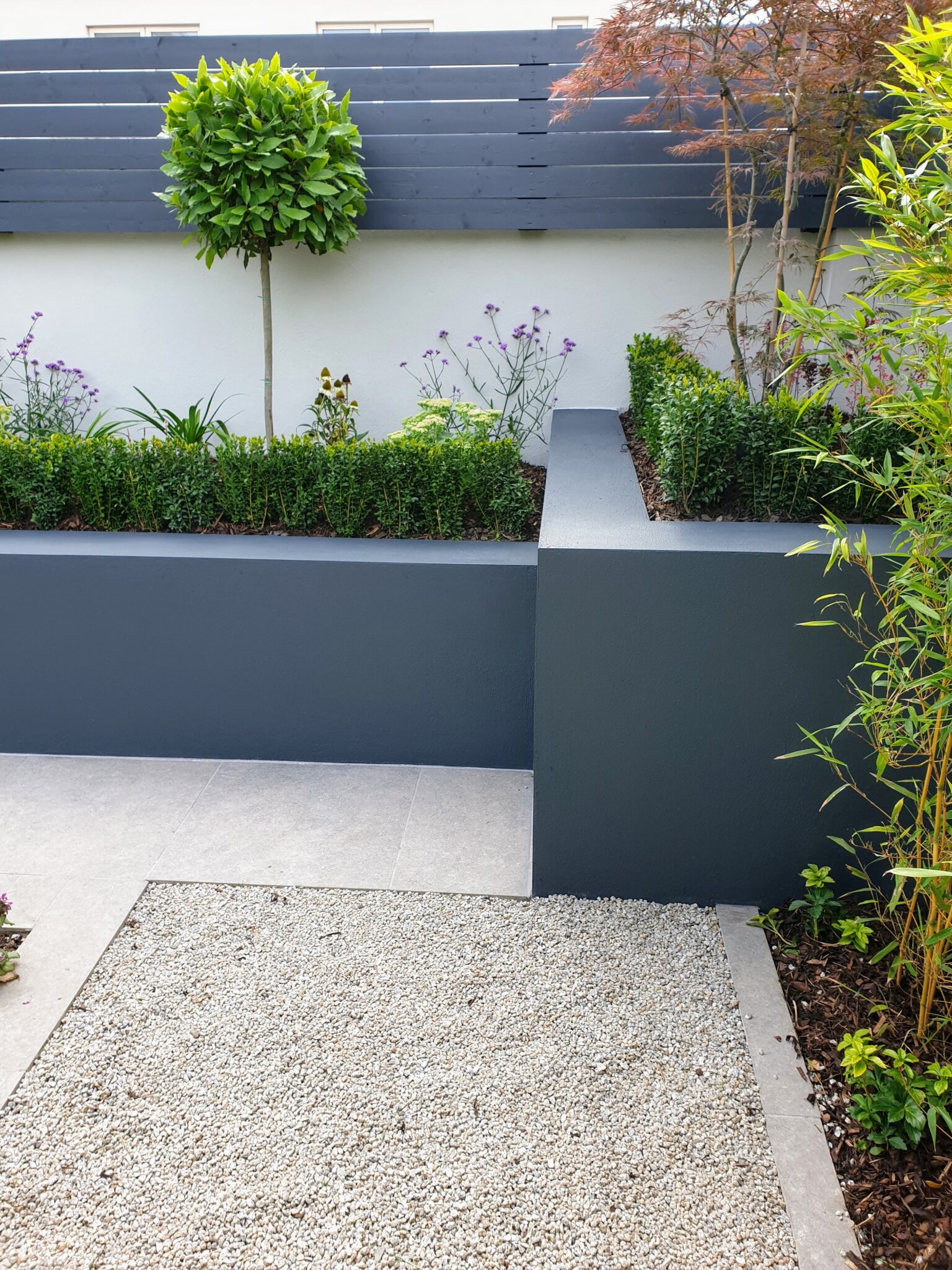 Crisp, Clean &Contemporary Garden Design in South Dublin