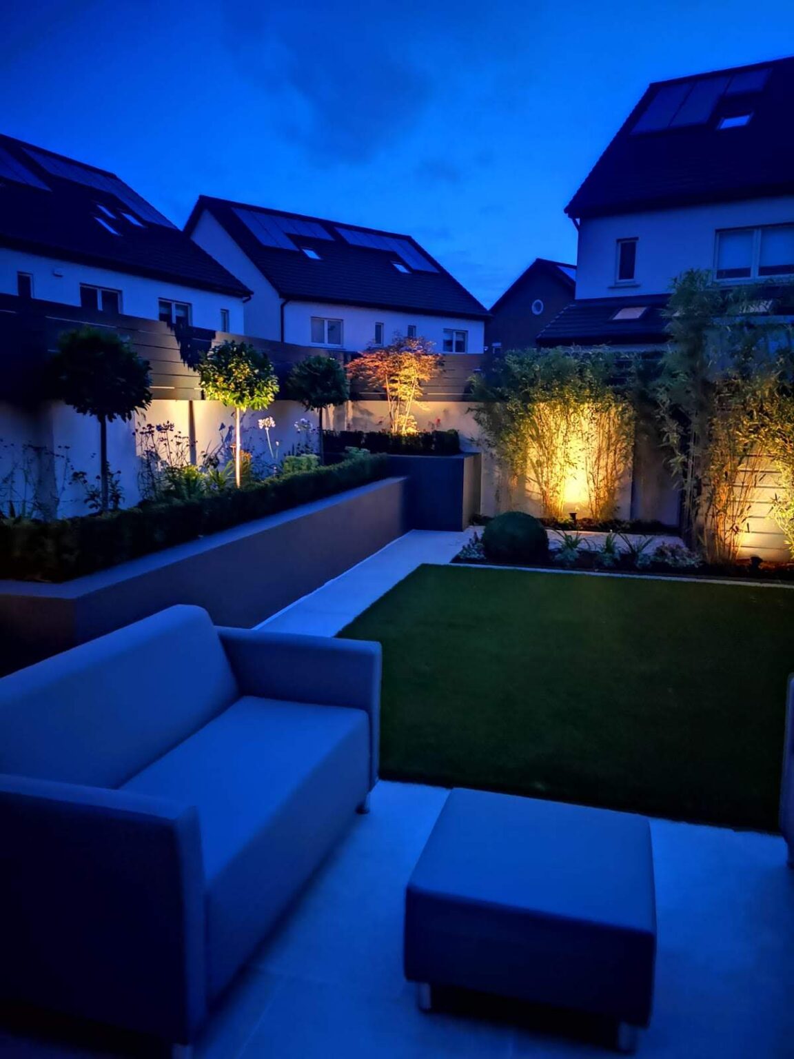 Crisp, Clean &Contemporary Garden Design in South Dublin