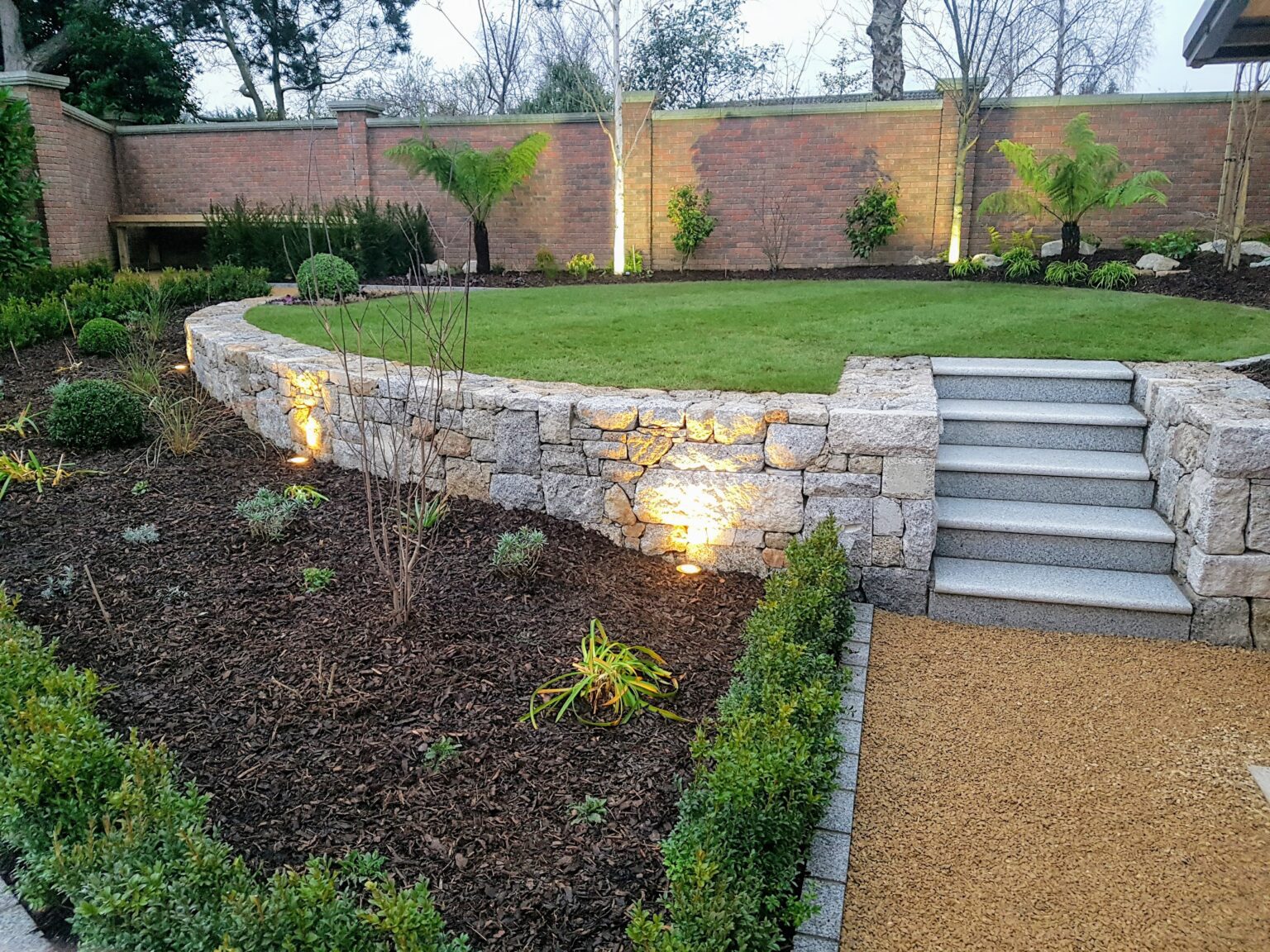 Multi Level Garden Design Foxrock - LandArt