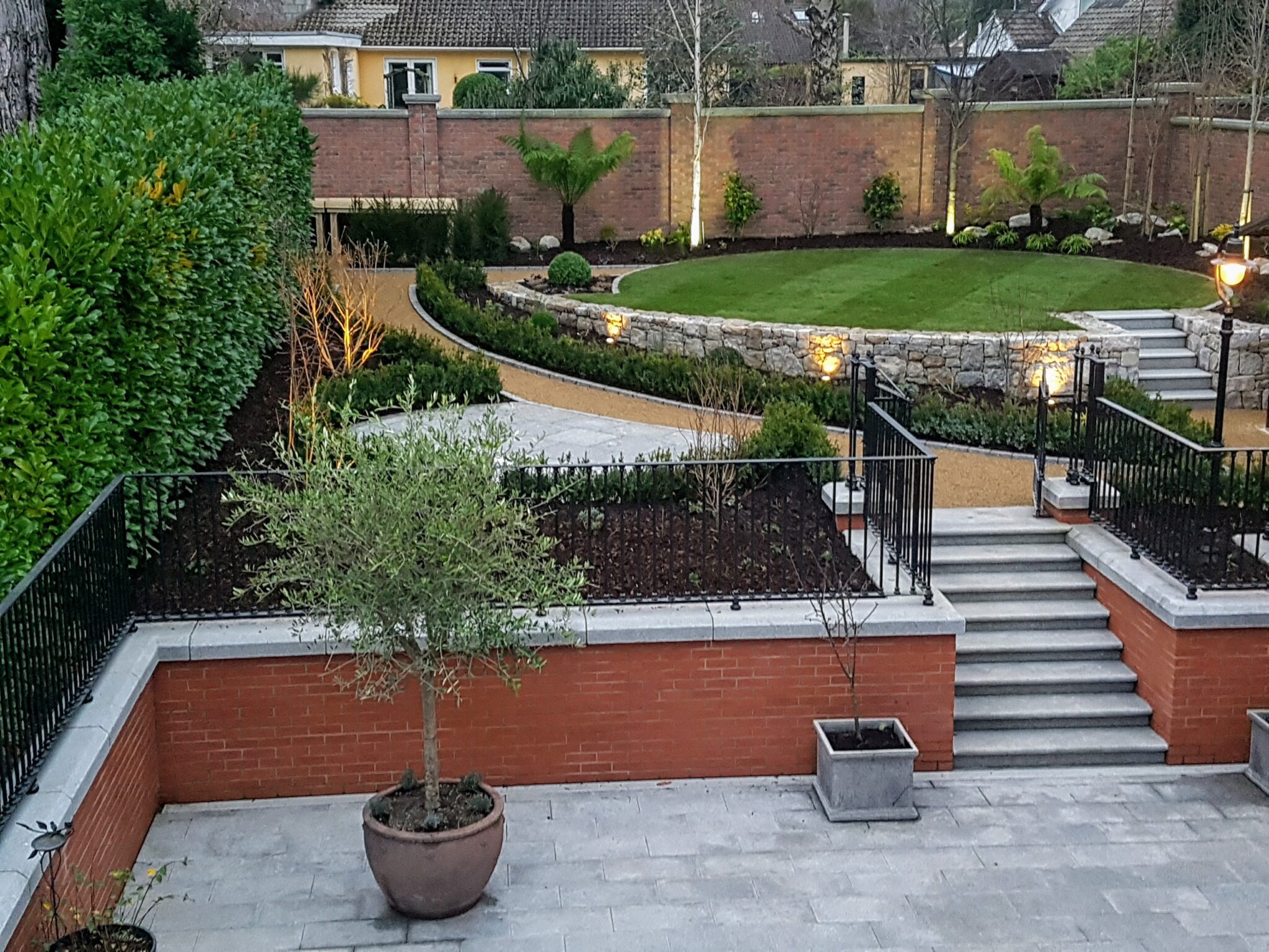 Multi Level Garden Design Foxrock - LandArt