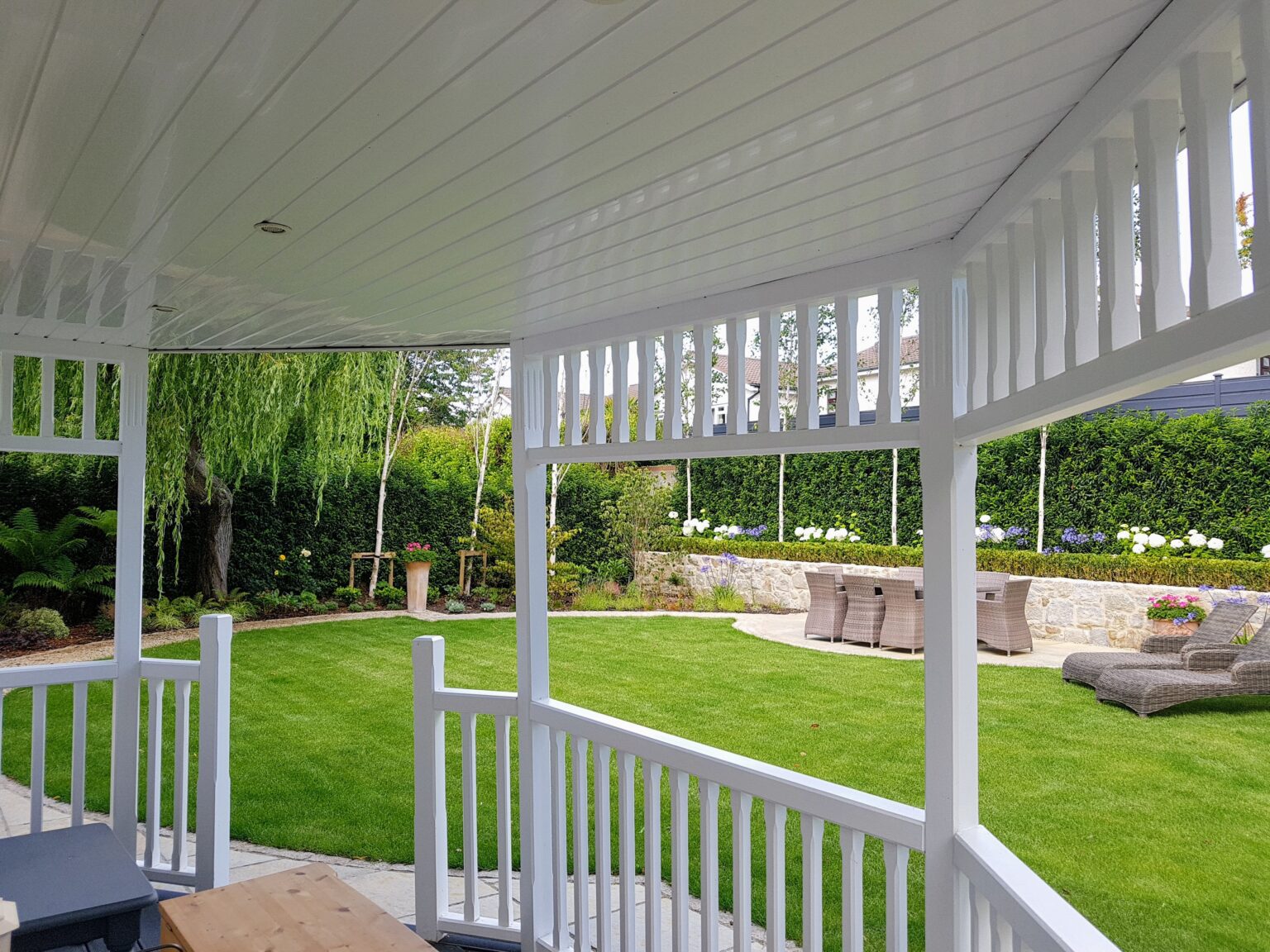 Simple & Traditional Garden Design Foxrock - LandArt.ie