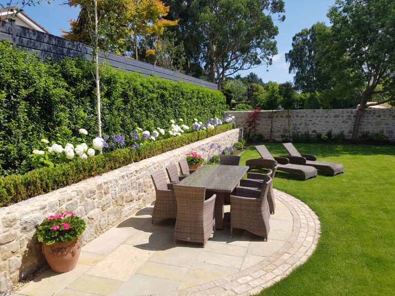 Simple & Traditional Garden Design Foxrock - LandArt.ie
