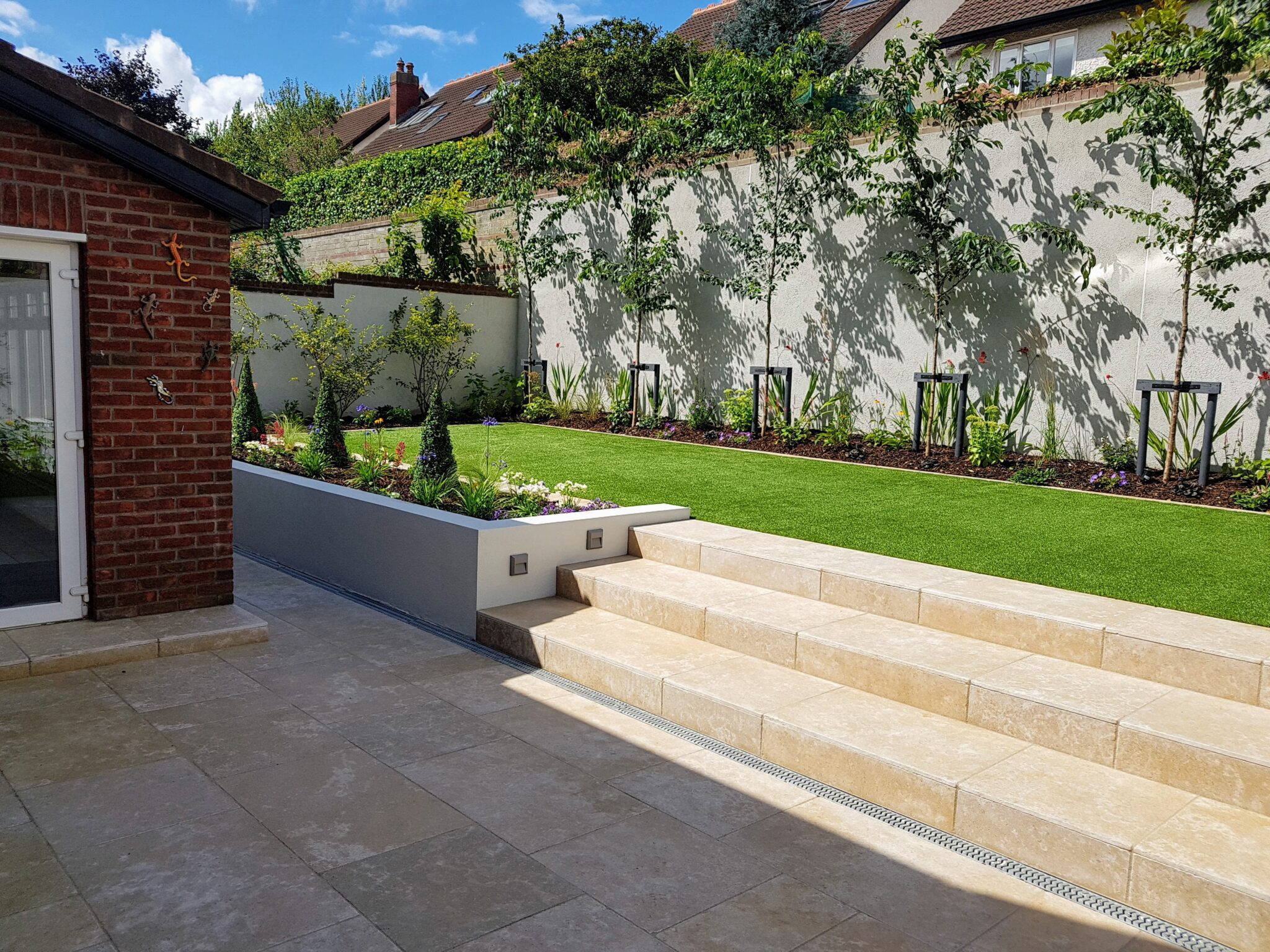 Clean, Crisp & Contemporary Garden Design in Cabinteely