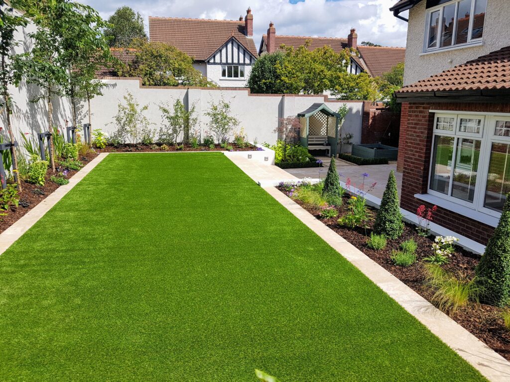 Clean, Crisp & Contemporary Garden Design in Cabinteely