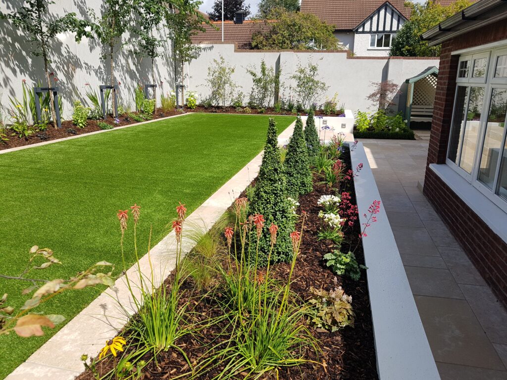 Clean, Crisp & Contemporary Garden Design in Cabinteely