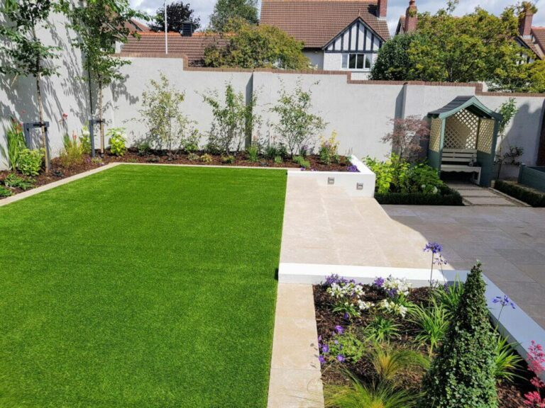 Clean, Crisp & Contemporary Garden Design in Cabinteely