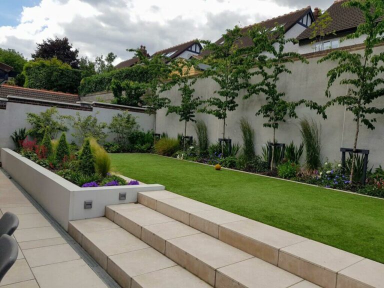 Clean, Crisp & Contemporary Garden Design in Cabinteely