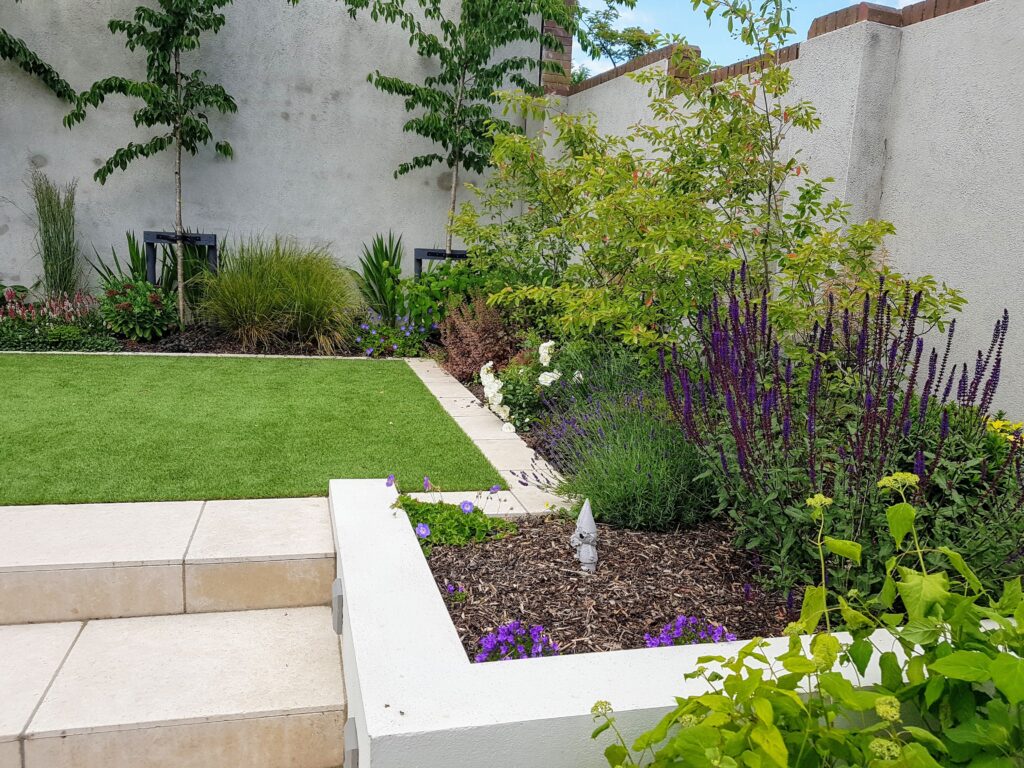 Clean, Crisp & Contemporary Garden Design in Cabinteely