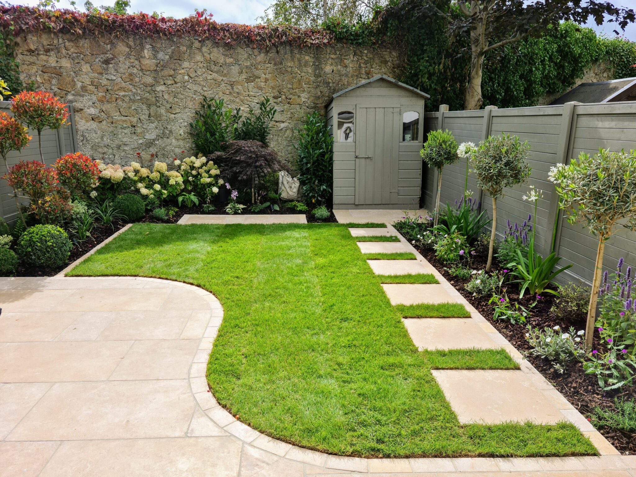 Crisp Curves Garden Design in Stillorgan | LandArt