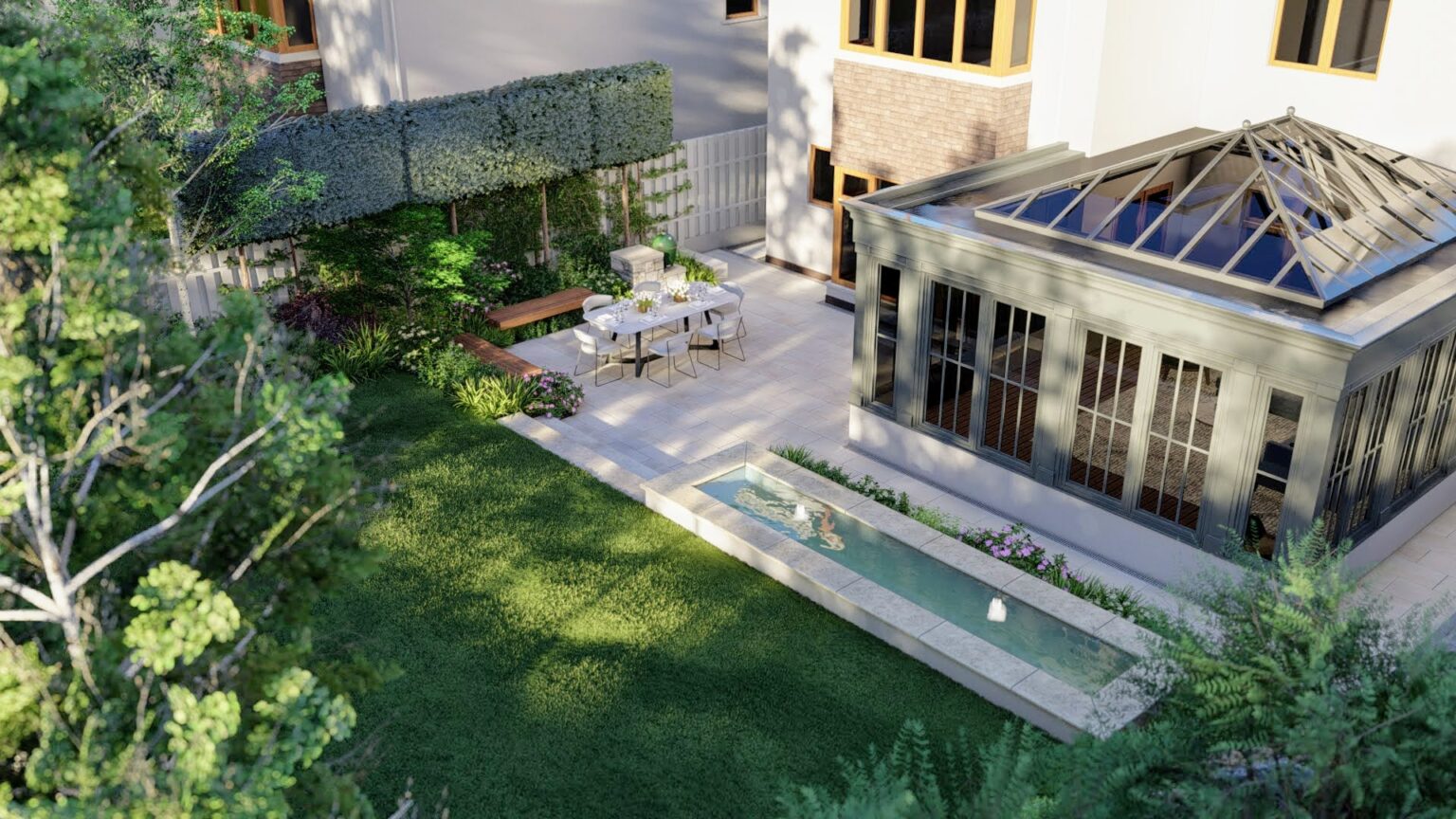 Entertainers Private Resort - Garden Design - LandArt