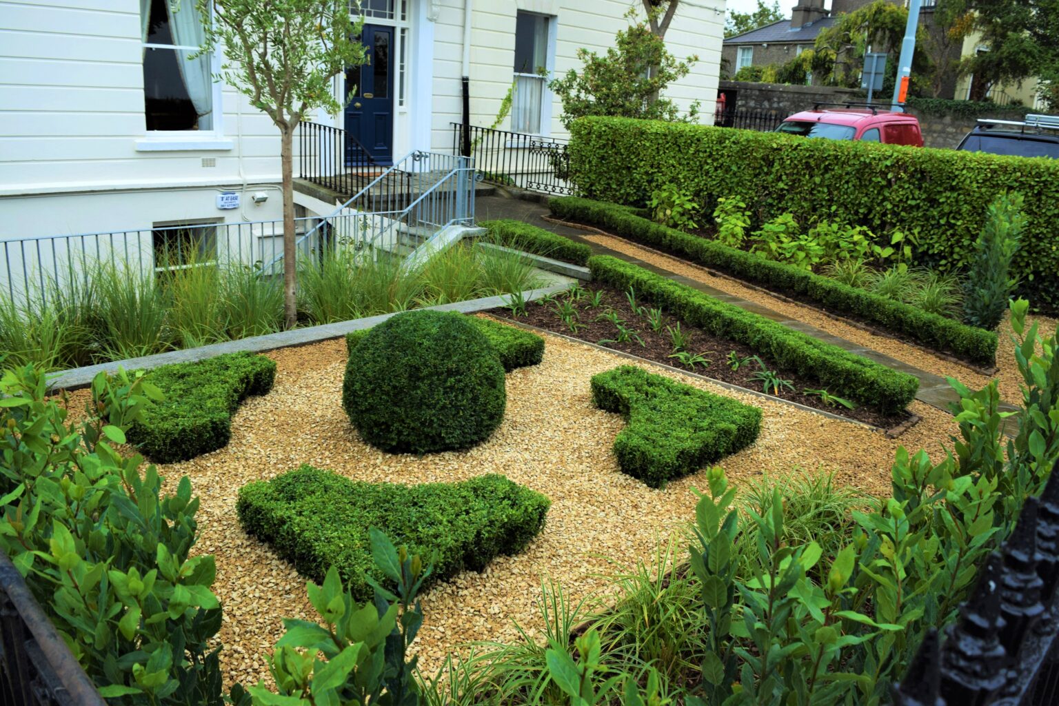 Victorian Parterre Garden Design Monkstown - LandArt