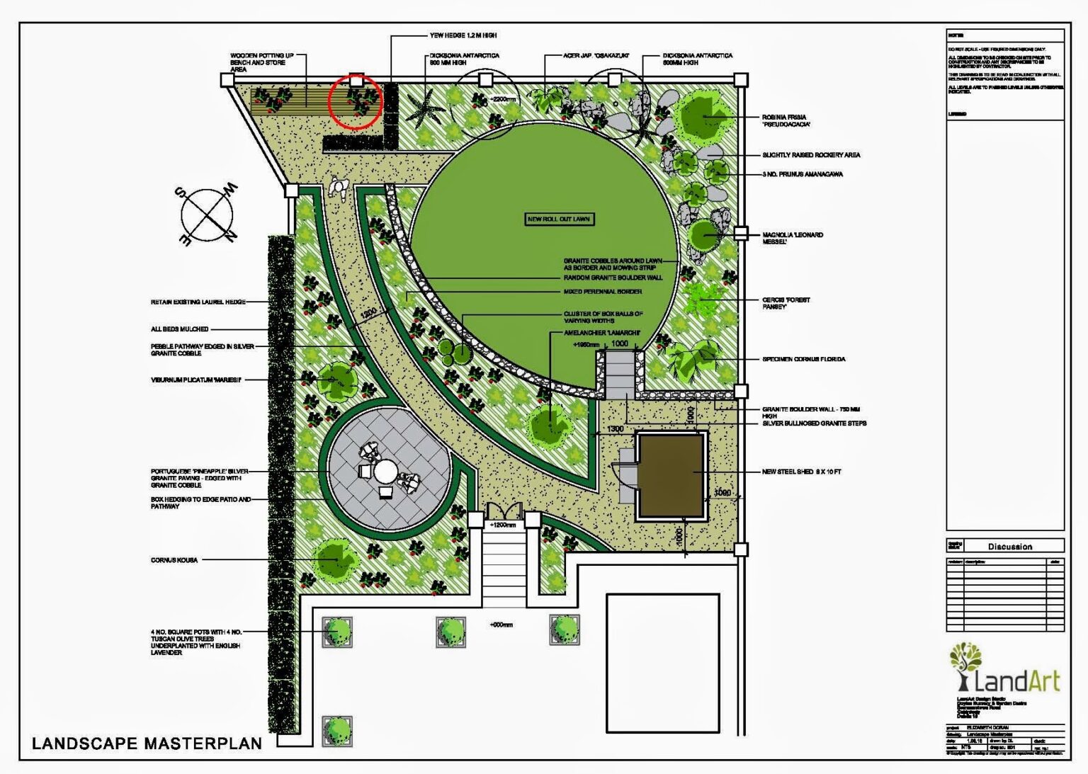 Multi Level Garden Design Foxrock - LandArt